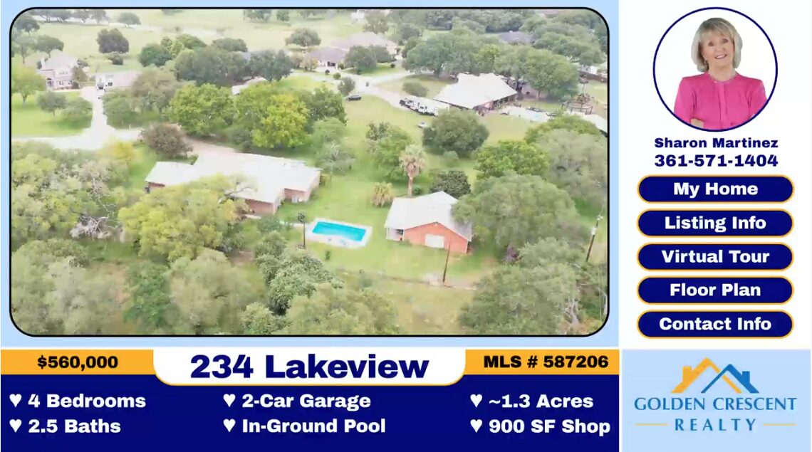 234 Lakeview - Golden Crescent Realty